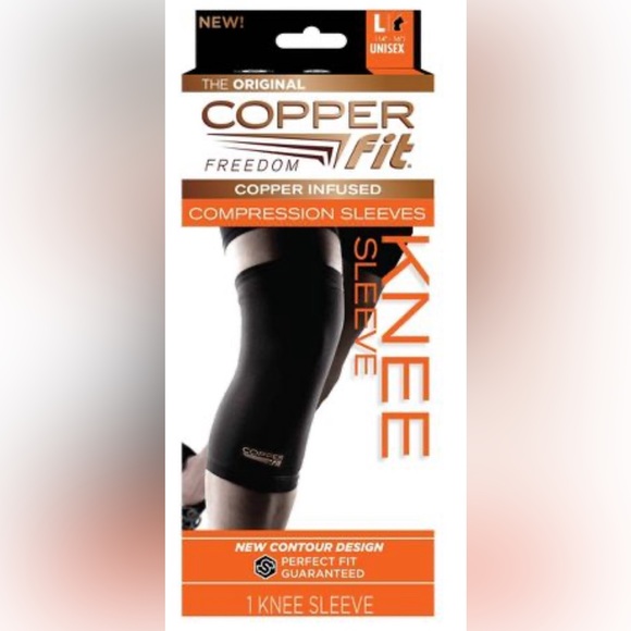 CopperFit | Other | Copper Fit Unisex Sport Knee Compression Sleeve ...
